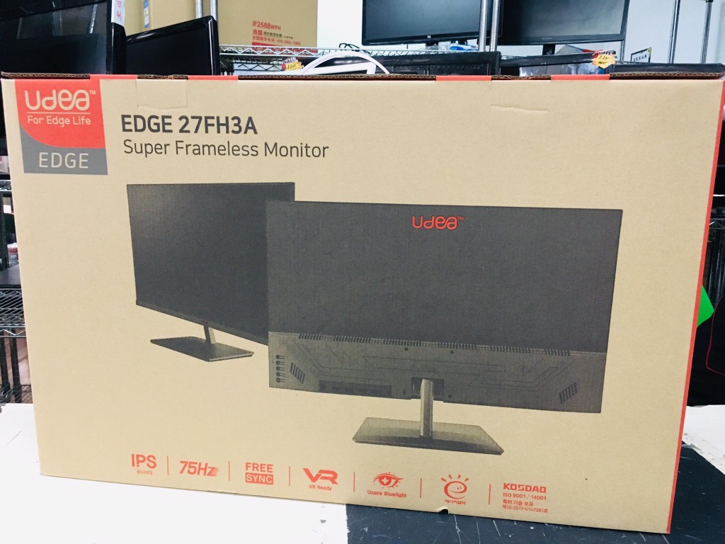⚡ 27” UDEA IPS SUPER FRAMELESS MONITOR 75HZ ⚡️, Computers & Tech, Parts & Accessories, Monitor ...