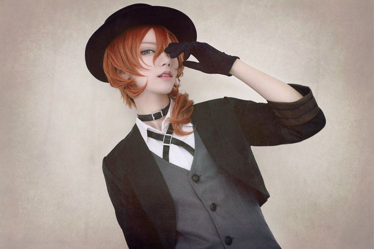 [ Bungou Stray Dogs // BSD ] Chuuya Nakahara Cosplay, Women's Fashion ...