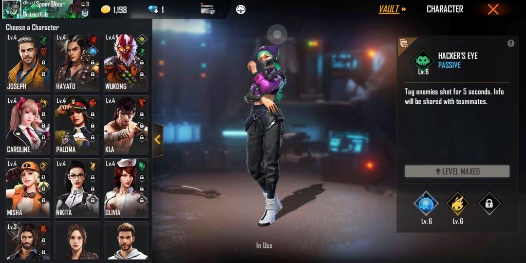 Acc FF / Freefire Account, Video Gaming, Gaming Accessories, Game Gift ...