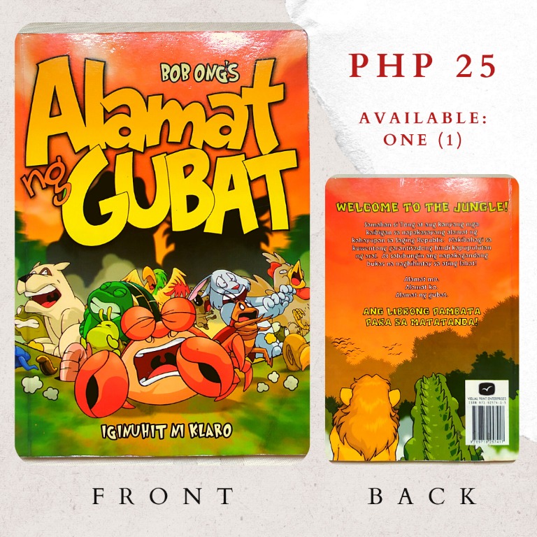 ALAMAT NG GUBAT, Hobbies & Toys, Books & Magazines, Fiction & Non ...