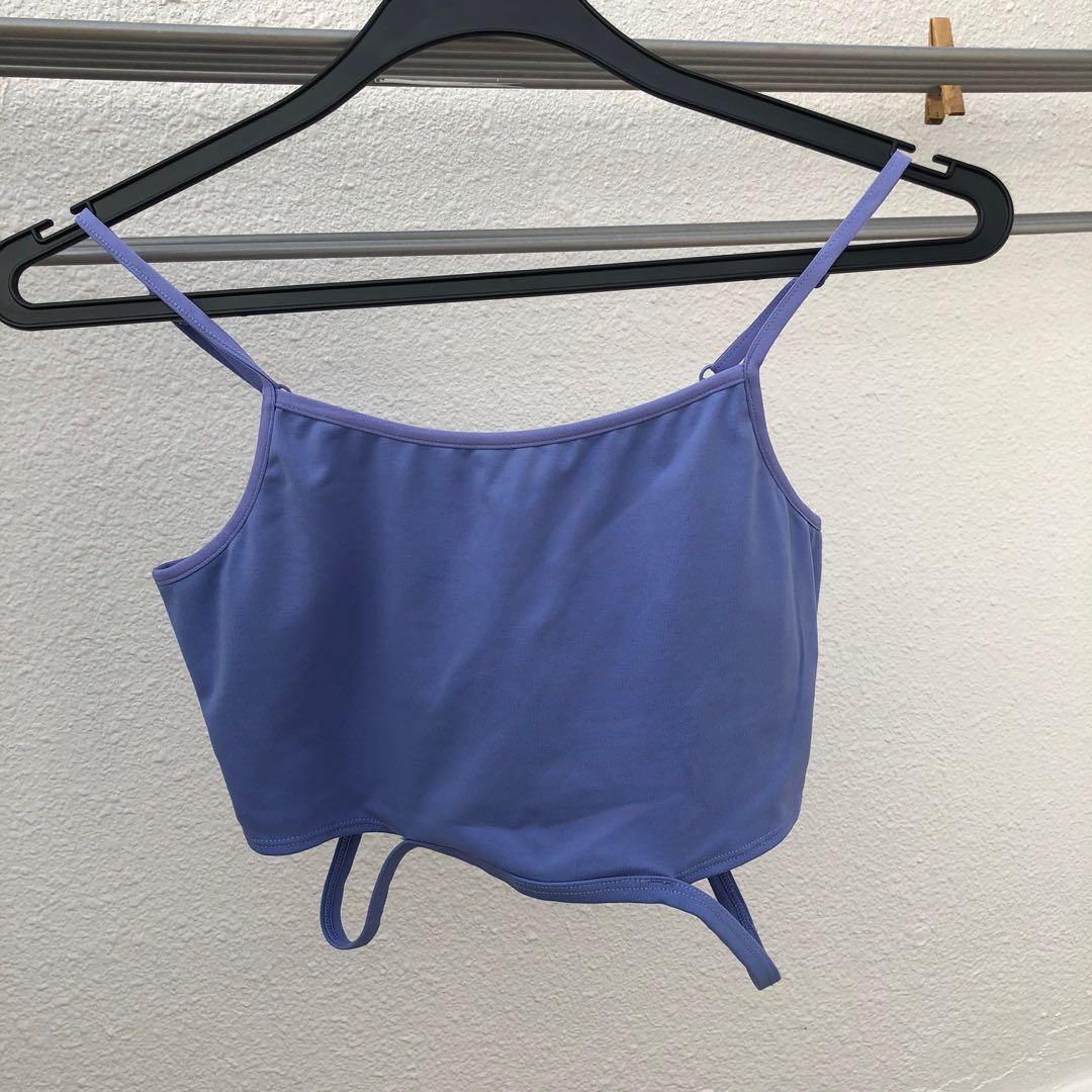 Alo Halo Tank in Periwinkle, Women's Fashion, Activewear on Carousell