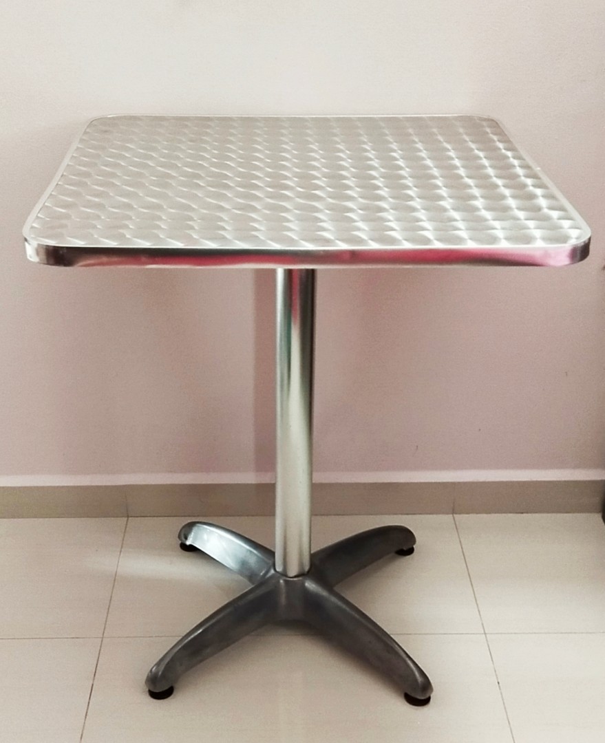 Aluminum table, Furniture & Home Living, Furniture, Tables & Sets on ...