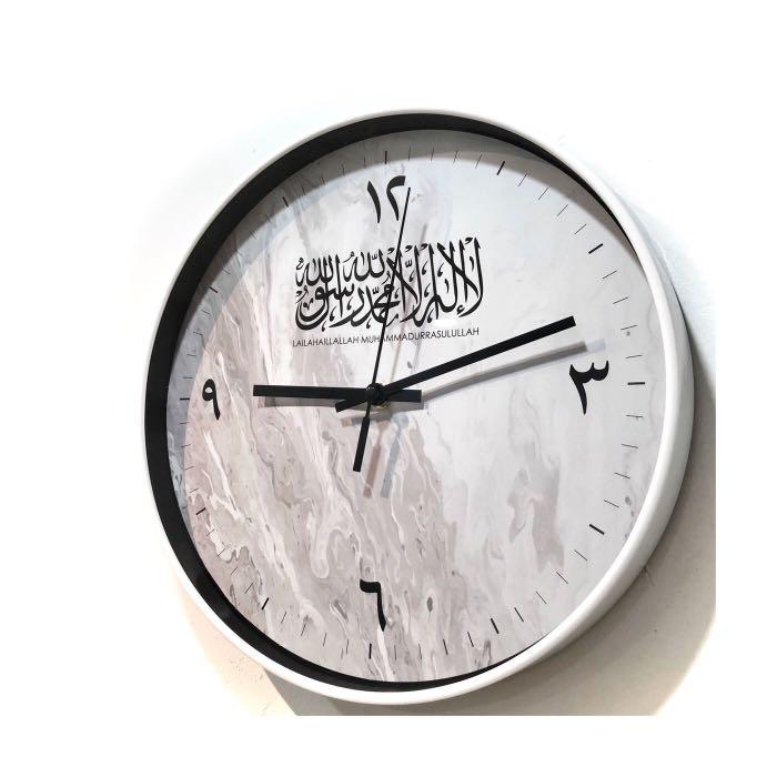 Arabic Clock, Furniture & Home Living, Home Decor, Clocks on Carousell