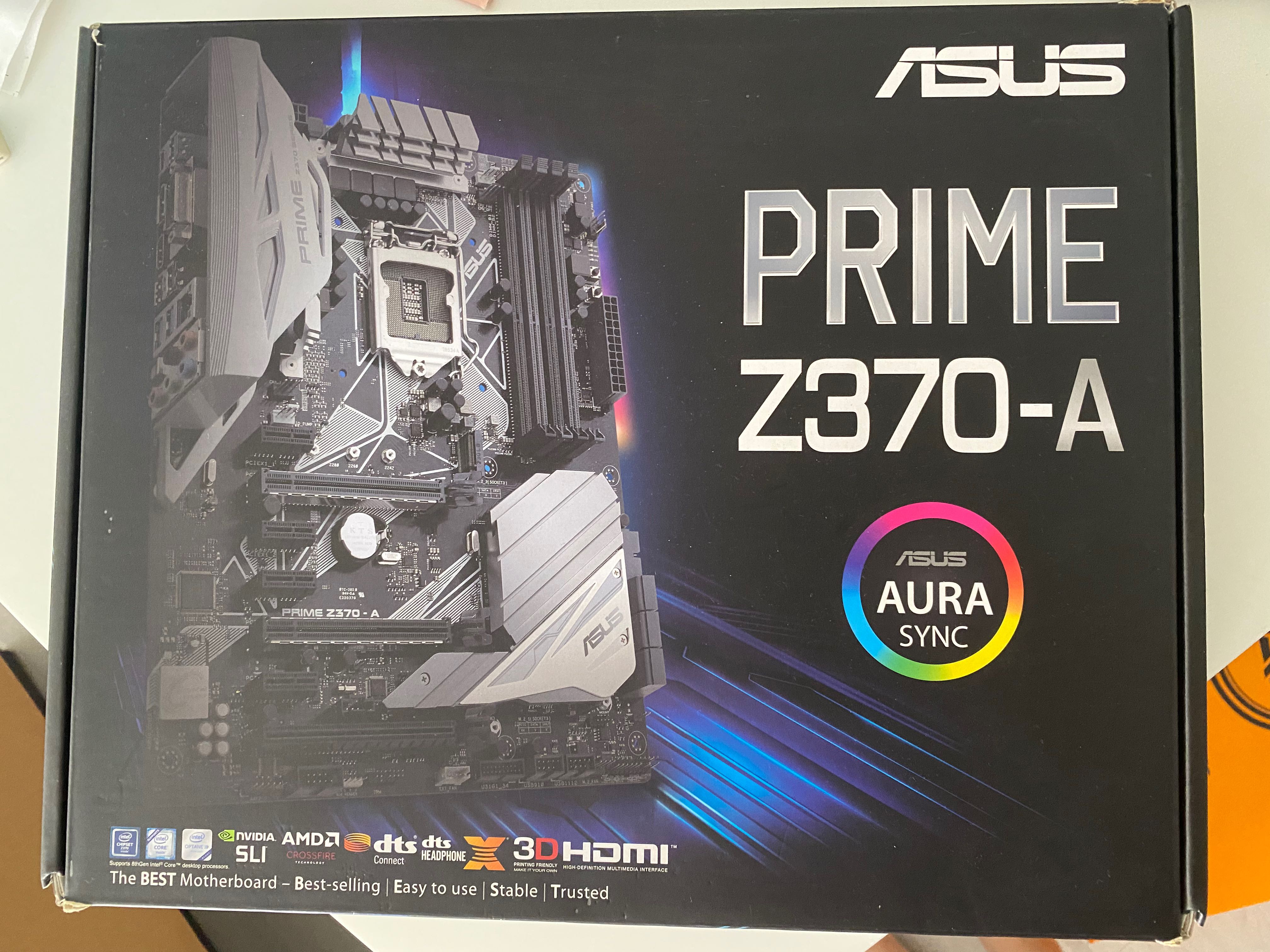 ASUS Z370 prime + 8700, Computers & Tech, Parts & Accessories, Computer ...