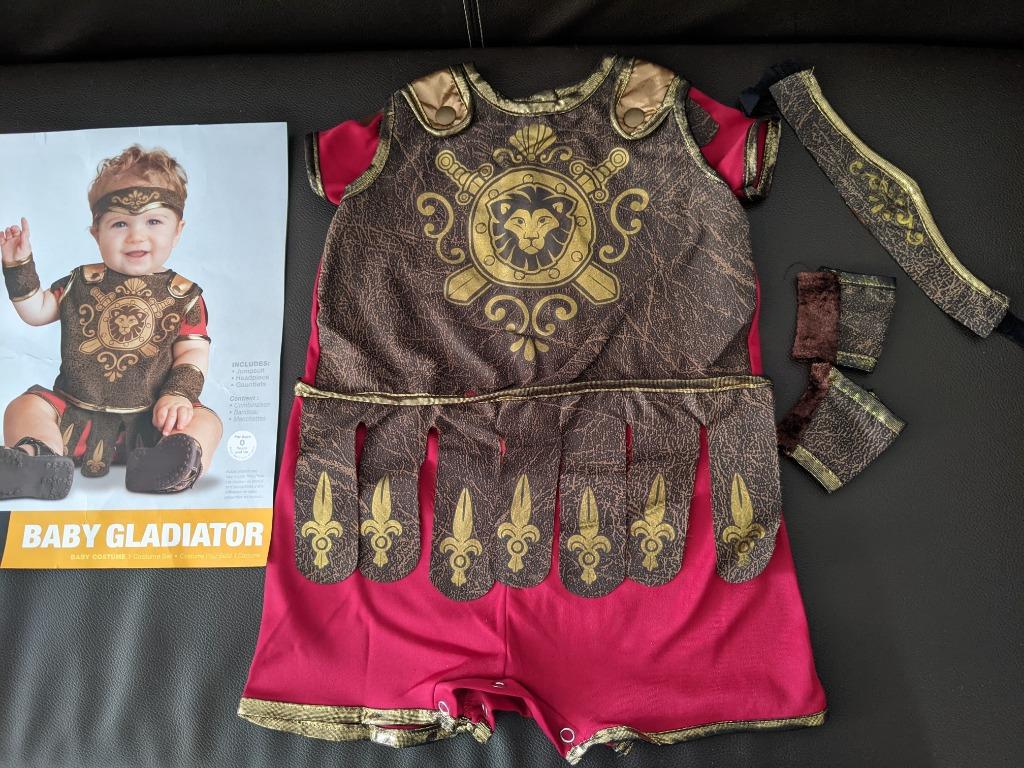 Baby Gladiator Infant Costume, Babies & Kids, Babies & Kids Fashion on ...