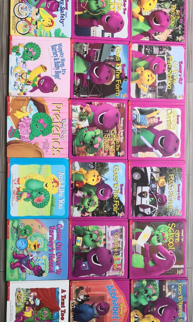 Barney Storybooks (Full set), Hobbies & Toys, Books & Magazines ...