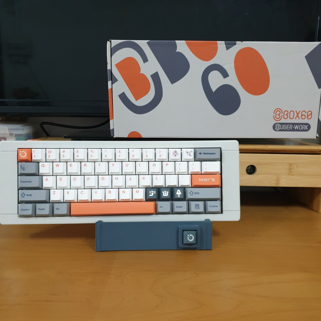 Bbox60 by Buger.Work JTK MARs Tianwen No.1 Mechanical Keyboard Custom ...