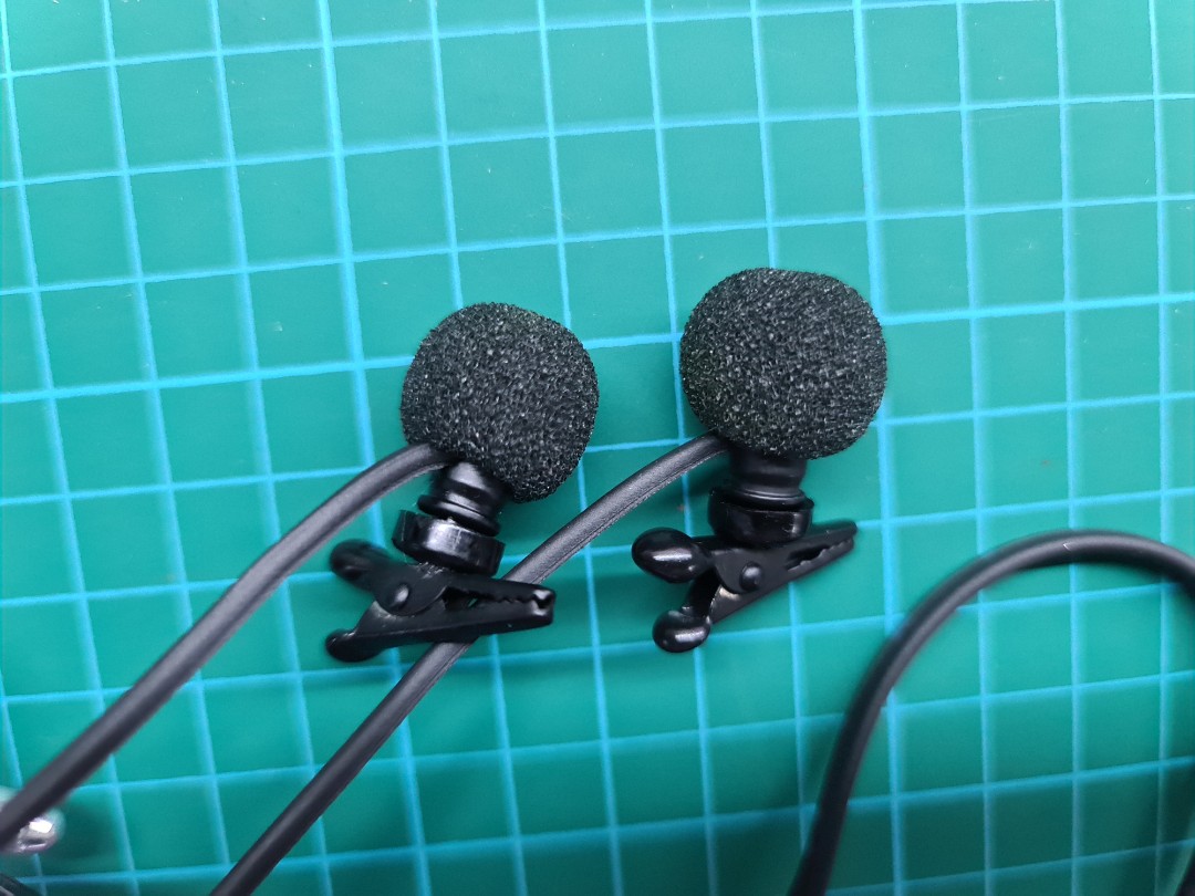 Binaural Microphone Set by Core Sound with Switchable Bass Roll-off ...