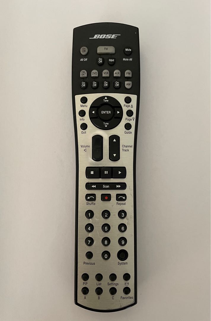 Bose Lifestyle system remote control, Audio, Other Audio Equipment on ...