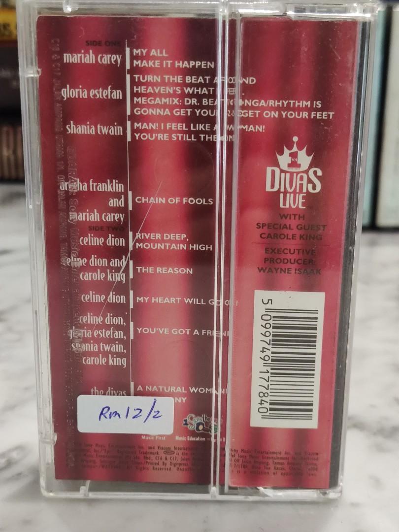 (Cassette) VH1 Divas Live, Hobbies & Toys, Music & Media, CDs & DVDs on Carousell