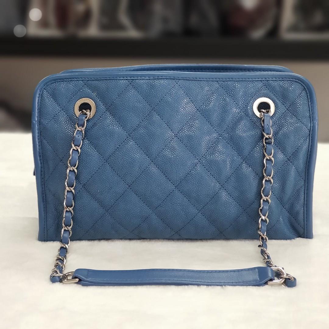 Chanel French Riviera (Blue), Luxury, Bags & Wallets on Carousell