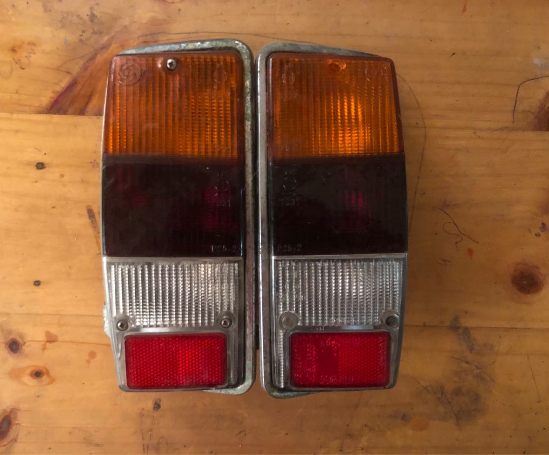 Classic Mini Mk3/Mk4 Lucas rear lights, Auto Accessories on Carousell