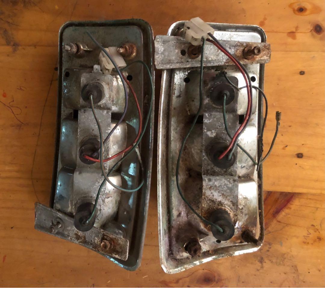 Classic Mini Mk3/Mk4 Lucas rear lights, Auto Accessories on Carousell