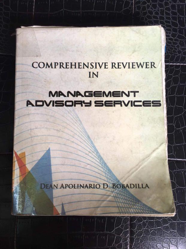 Comprehensive Reviewer in Management Advisory Services (Bobadilla ...