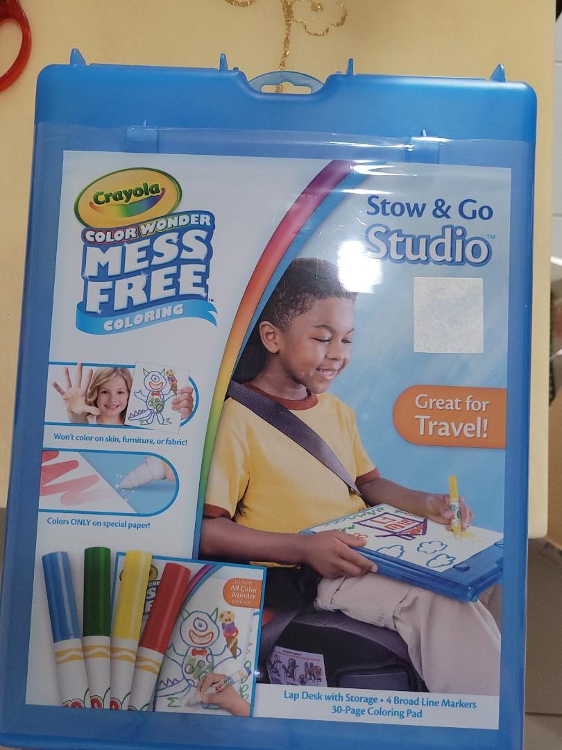 Crayola color wonder mess free coloring stow & go studio, Hobbies ...