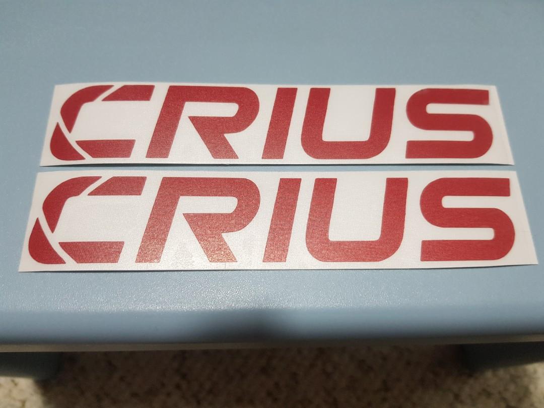 Crius Reflective Sticker, Car Accessories, Accessories on Carousell