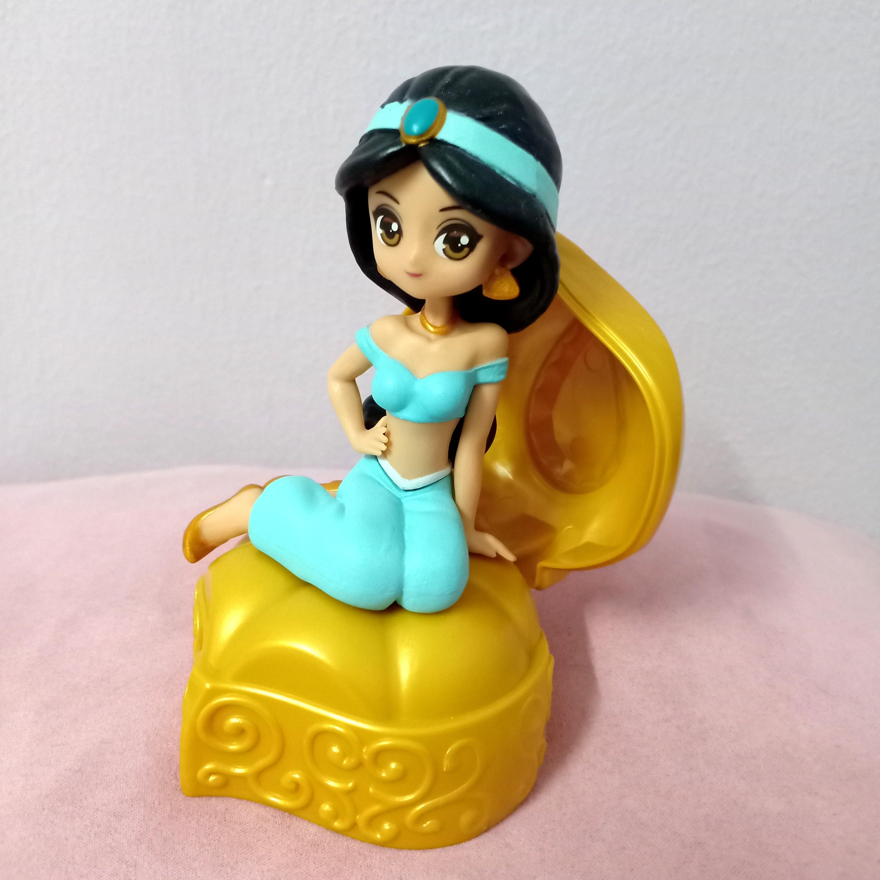 [Authentic] Bandai Disney Aladdin Jasmine princess figure Gashapon ...