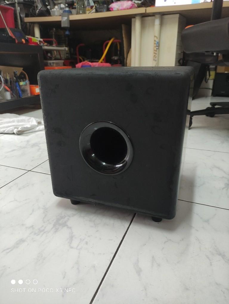 Focal Cub3 Jet Black 10th Anniversary Edition Active Subwoofer, Audio ...