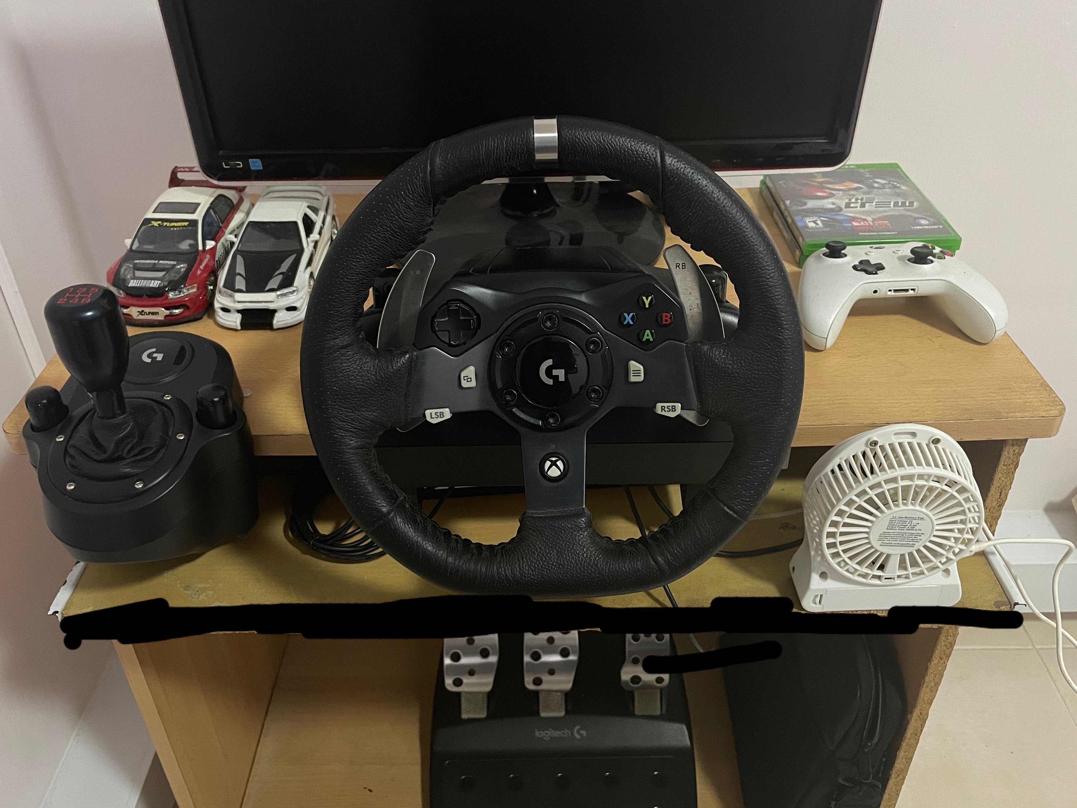 G920 Logitech Steering Wheel, Video Gaming, Gaming Accessories ...