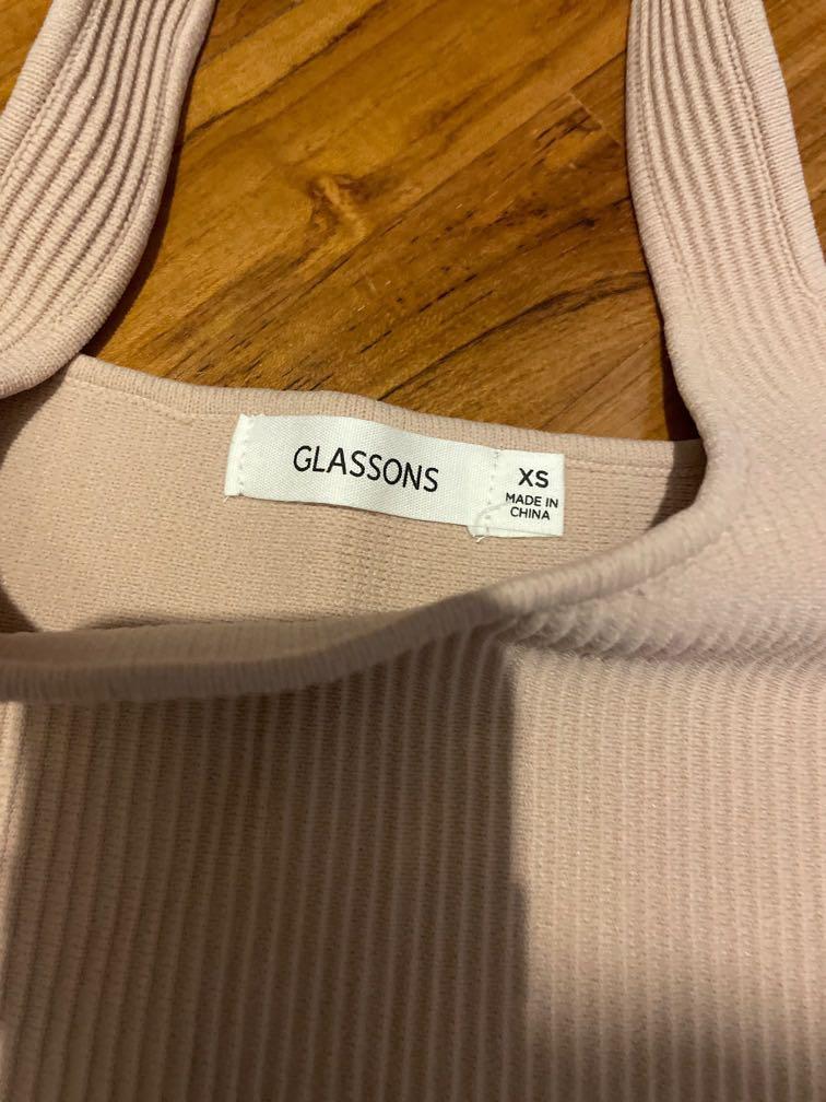 Glassons Square Neck Rib Tank, Women's Fashion, Tops, Sleeveless on ...