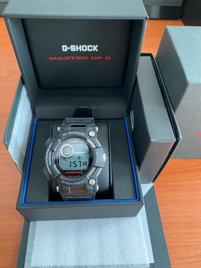 Casio G Shock Gwf D1000 1jf Frogman Multi Band Tough Solar