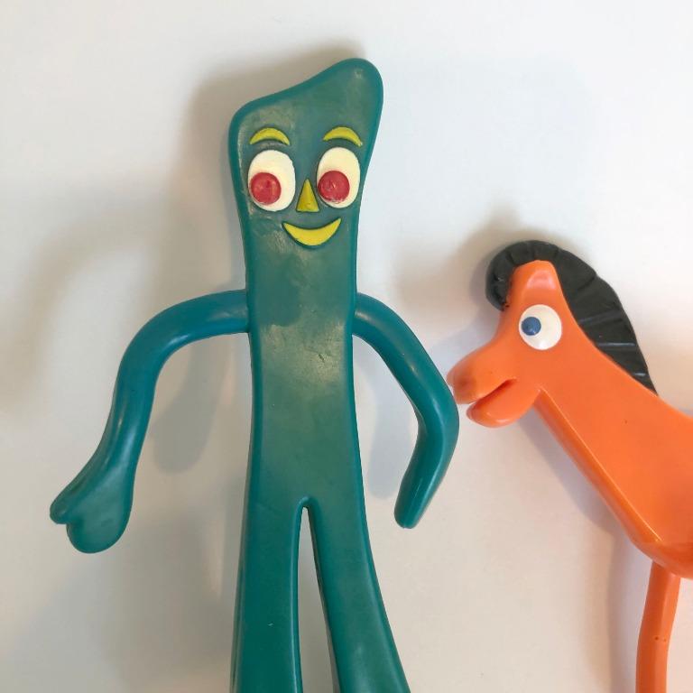 Gumby & Pokey 4" Vintage Toy Figures Prema Trendmasters, Hobbies & Toys ...