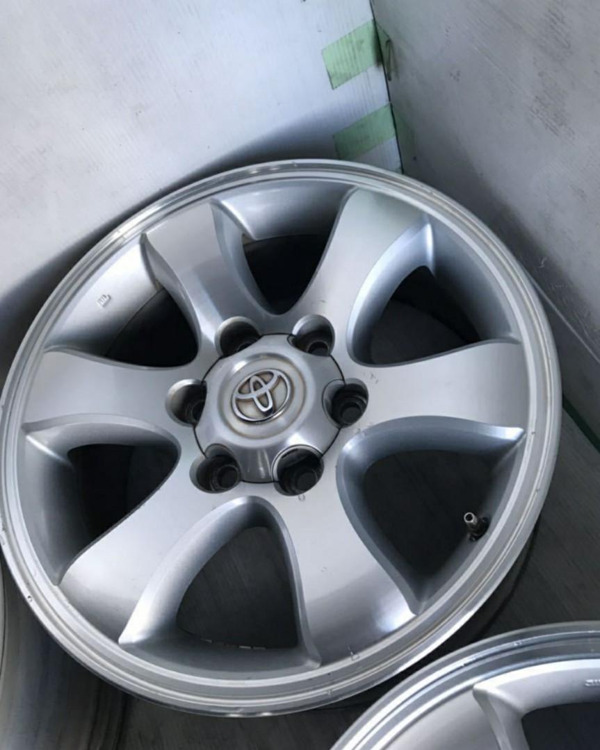 Hiace 17'inch Toyota GLC Prado Rims, Car Accessories, Tyres & Rims on ...