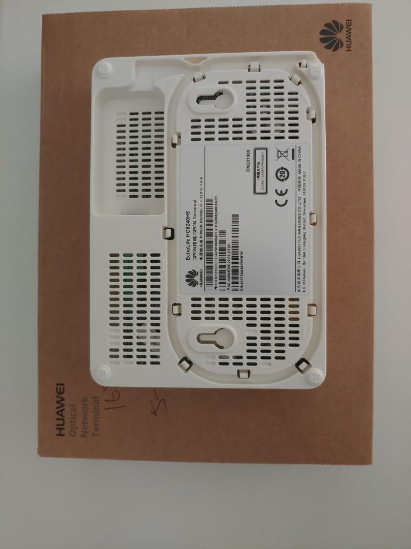 Huawei Hg8240h5 Ont Gpon New Computers And Tech Parts And Accessories Networking On Carousell