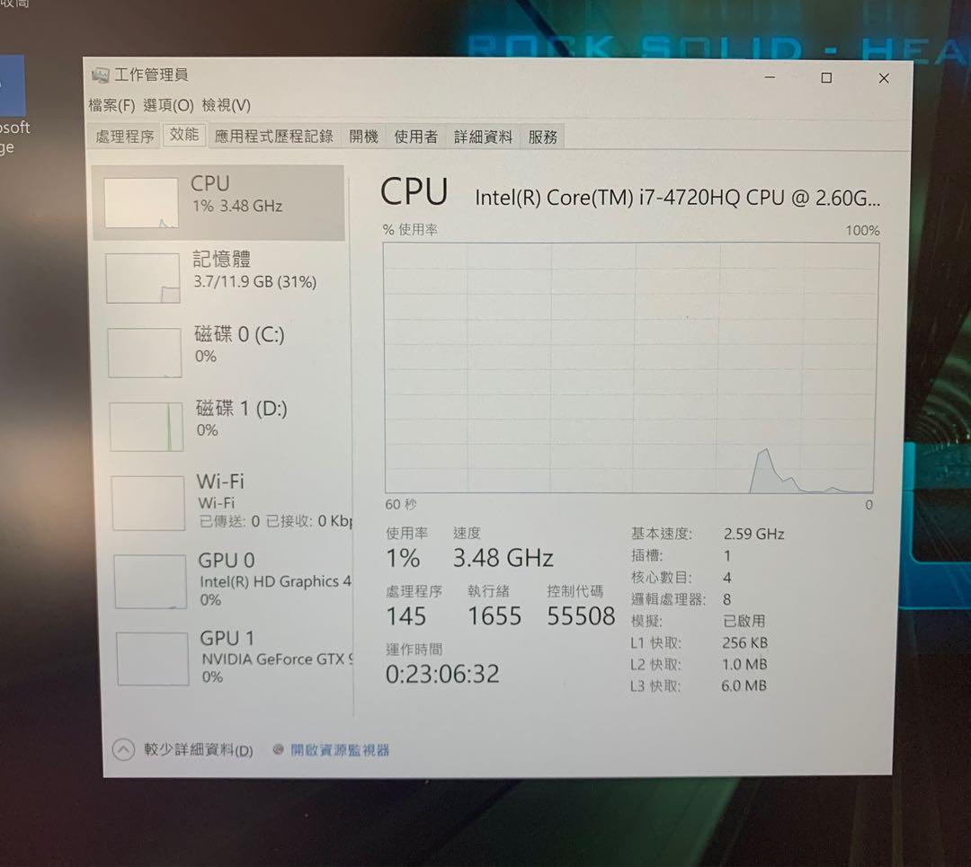 i7 電競 Asus ZenBook Pro N501JW 手提電腦 i7-4720HQ , GTX960M 4GB , 4K MON（不議價 ...