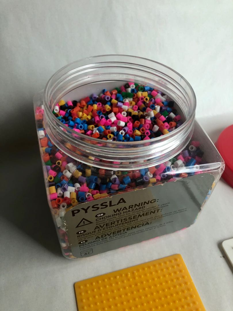 Ikea Pyssla beads mixed colours and bead shape, Hobbies & Toys, Toys ...