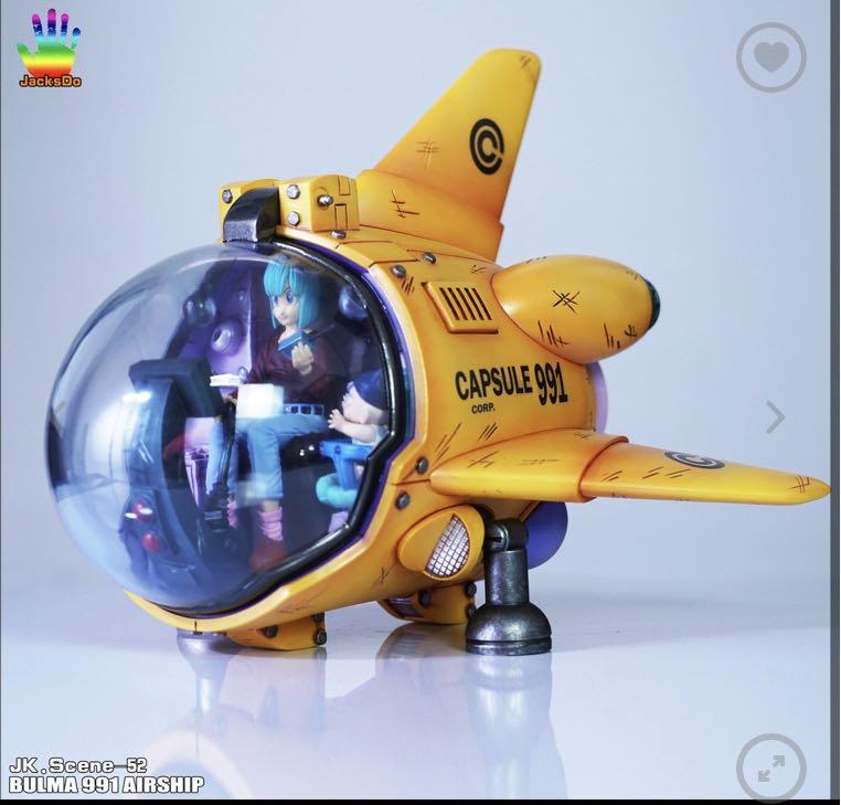 JacksDo Dragon Ball Z Bulma 991 Capsule corp aircraft, Hobbies & Toys ...