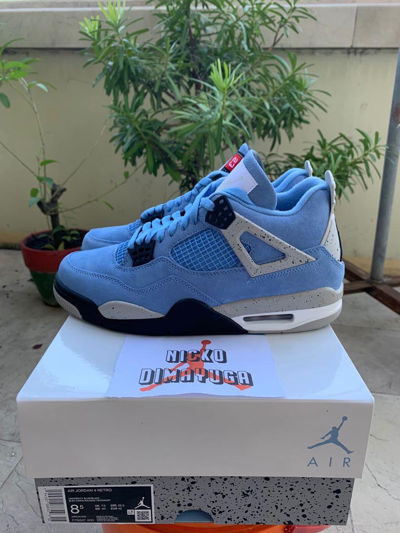 Jordan University Blue, Men's Fashion, Footwear, Sneakers on Carousell