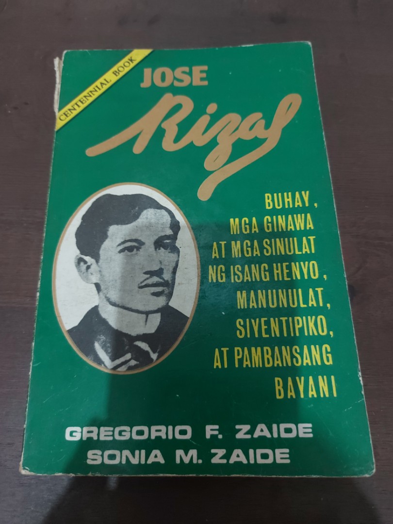 Jose Rizal by Gregorio Zaide (Tagalog), Hobbies & Toys, Books ...