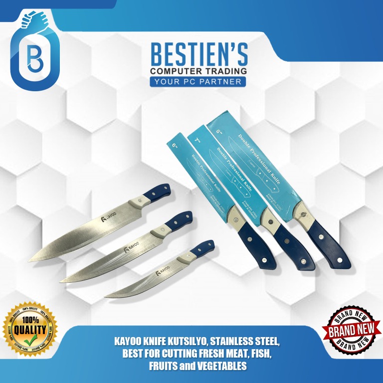 KAYOO KNIFE KUTSILYO, STAINLESS STEEL, BEST FOR CUTTING FRESH MEAT ...