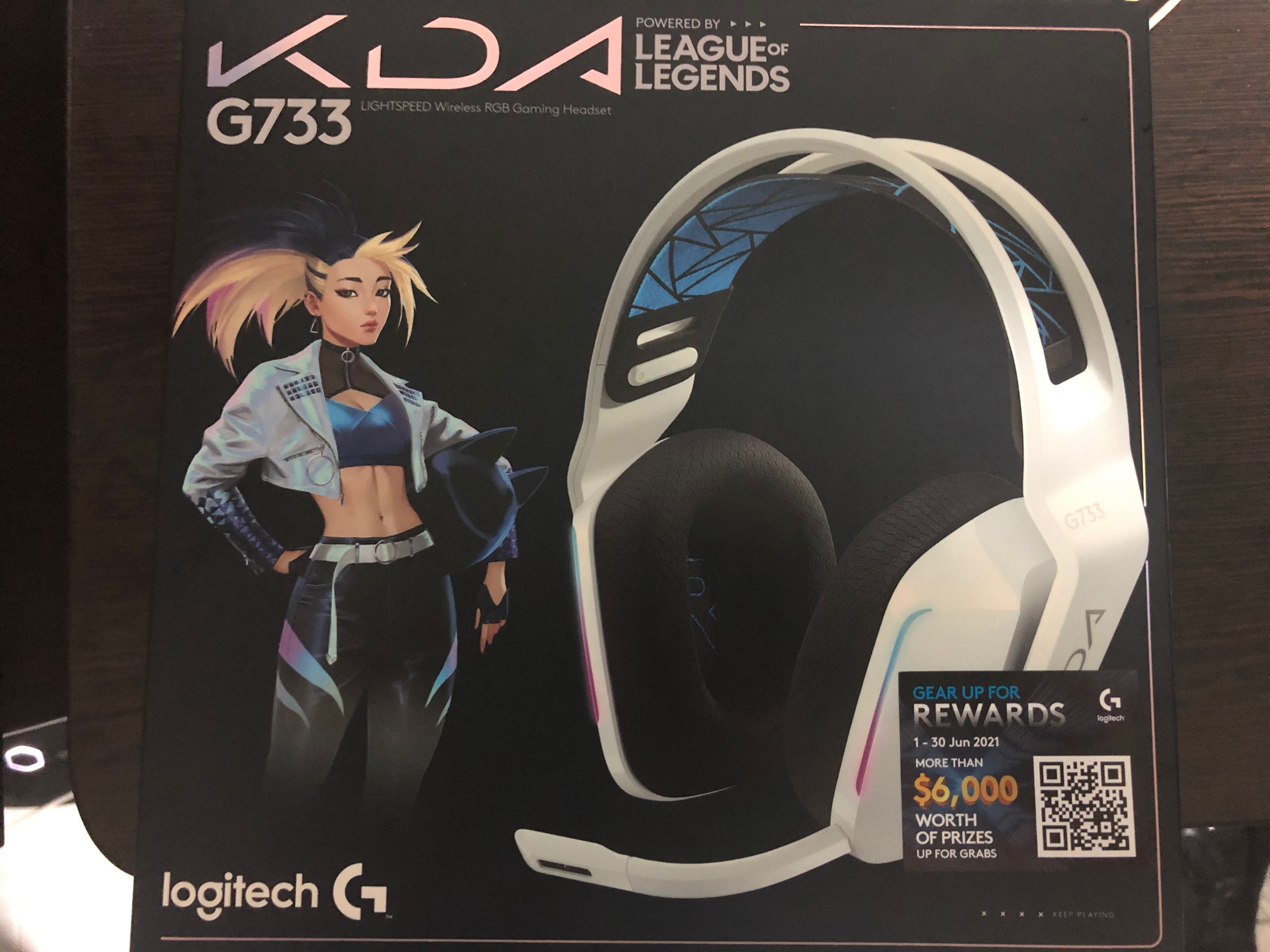 Sealed KDA Logitech G733 Headphones, Computers & Tech, Parts ...