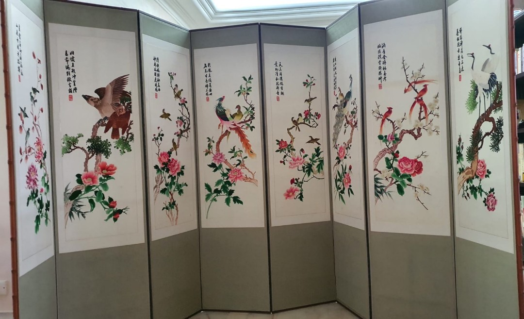 Korean Divider, Furniture & Home Living, Home Decor, Frames & Pictures ...