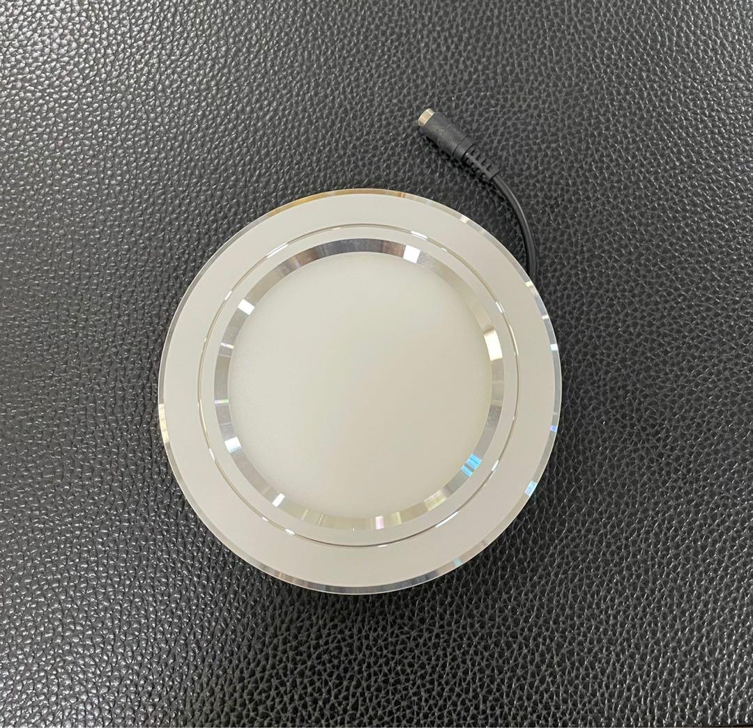 LED Pin Light 4” Round Aluminum 6W, Furniture & Home Living, Lighting ...