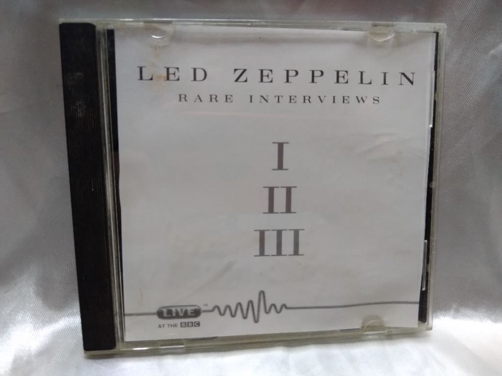 Led Zeppelin Rare Interviews CD, Hobbies & Toys, Music & Media, CDs ...