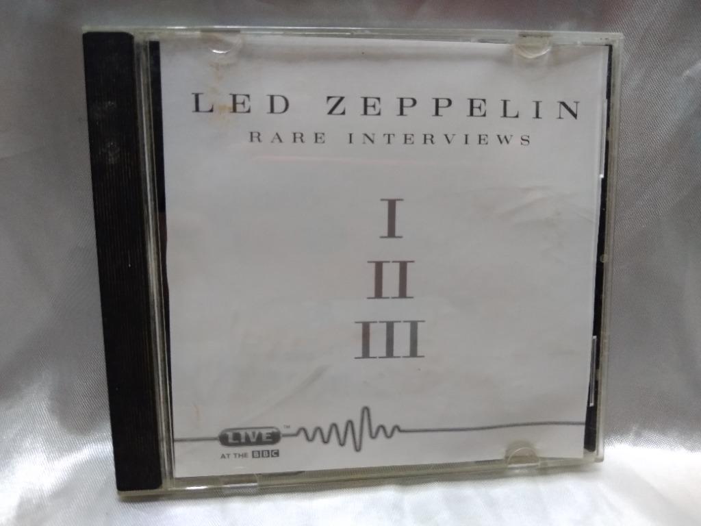 Led Zeppelin Rare Interviews CD, Hobbies & Toys, Music & Media, CDs ...