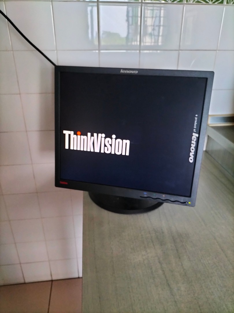 Lenovo ThinkVision Monitor Screen, Computers & Tech, Parts ...