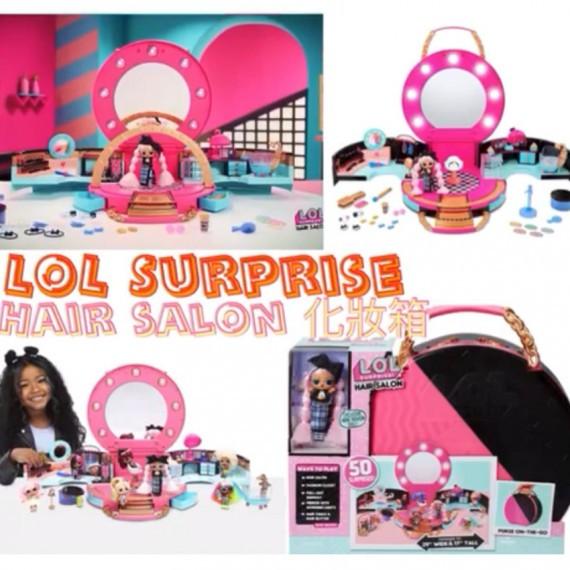 LOL hair salon 扮靚大化妝箱 扮靚靚遊戲 連公仔 !, 興趣及遊戲, 手作＆自家設計, 其他 - Carousell