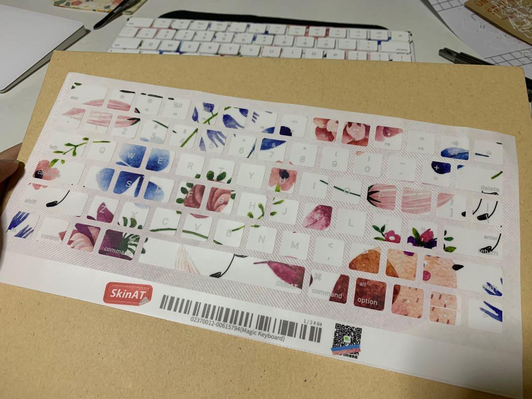 Magic keyboard cover sticker, Computers & Tech, Parts & Accessories ...