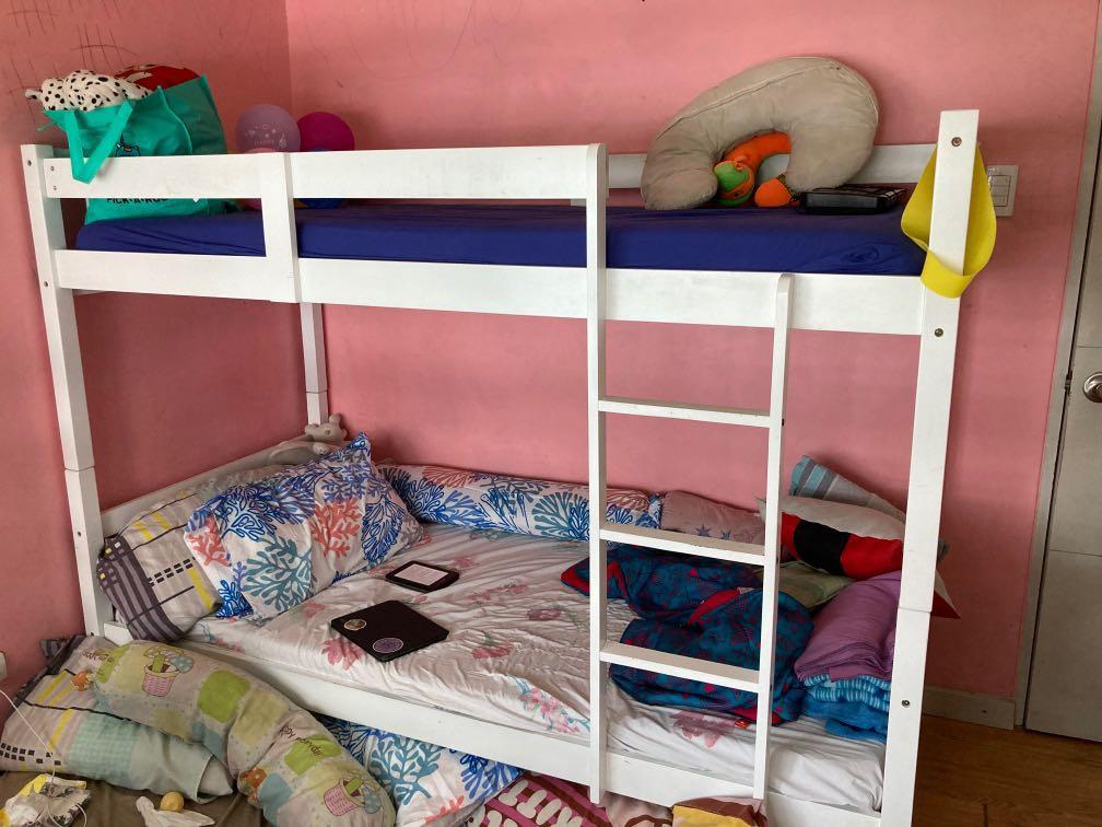Mandaue foam bunk bed, Furniture & Home Living, Furniture, Bed Frames ...