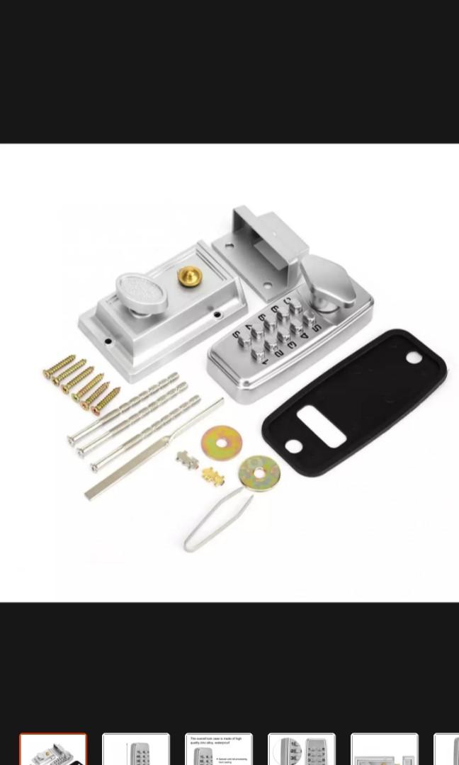 Mechanical waterproof water proof number lock 2 - 4 Digits, Furniture ...