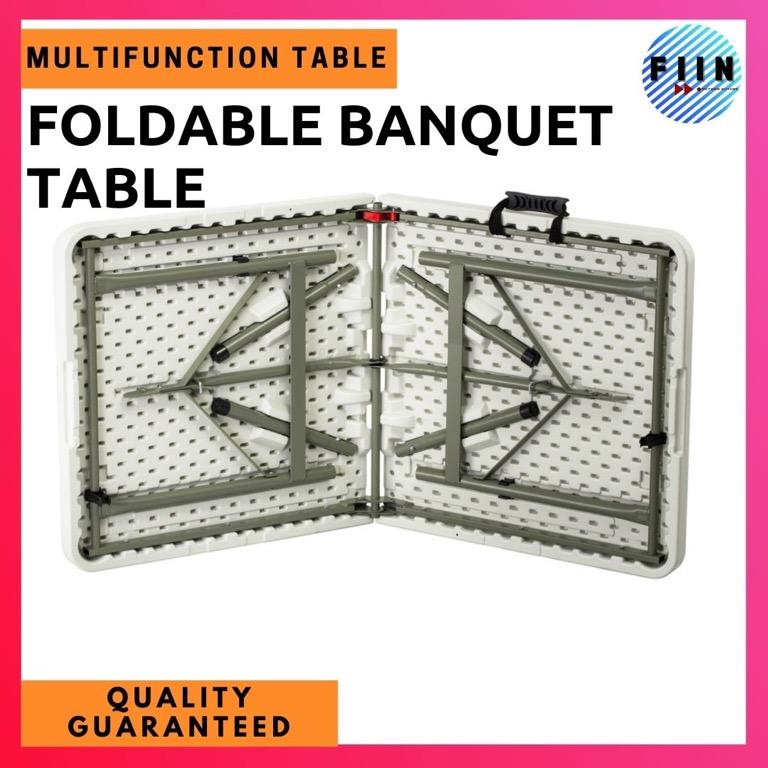 Meja Lipat Besar Foldable Banquet Table Event / Catering / Hall ...