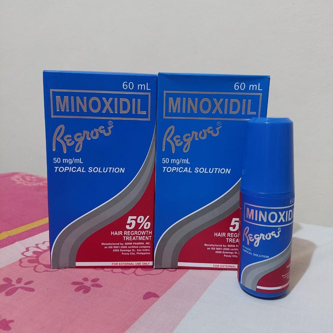 Minoxidil Regroe 5 Topical Solution 60ml Beauty And Personal Care