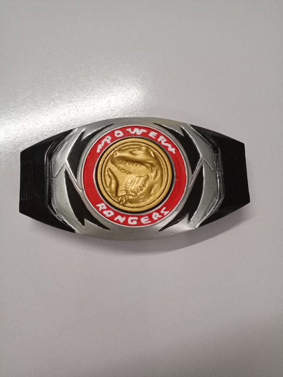 MMPR Mighty Morphin Power Rangers - [TV Show 1:1 Scale Buckle], Hobbies ...