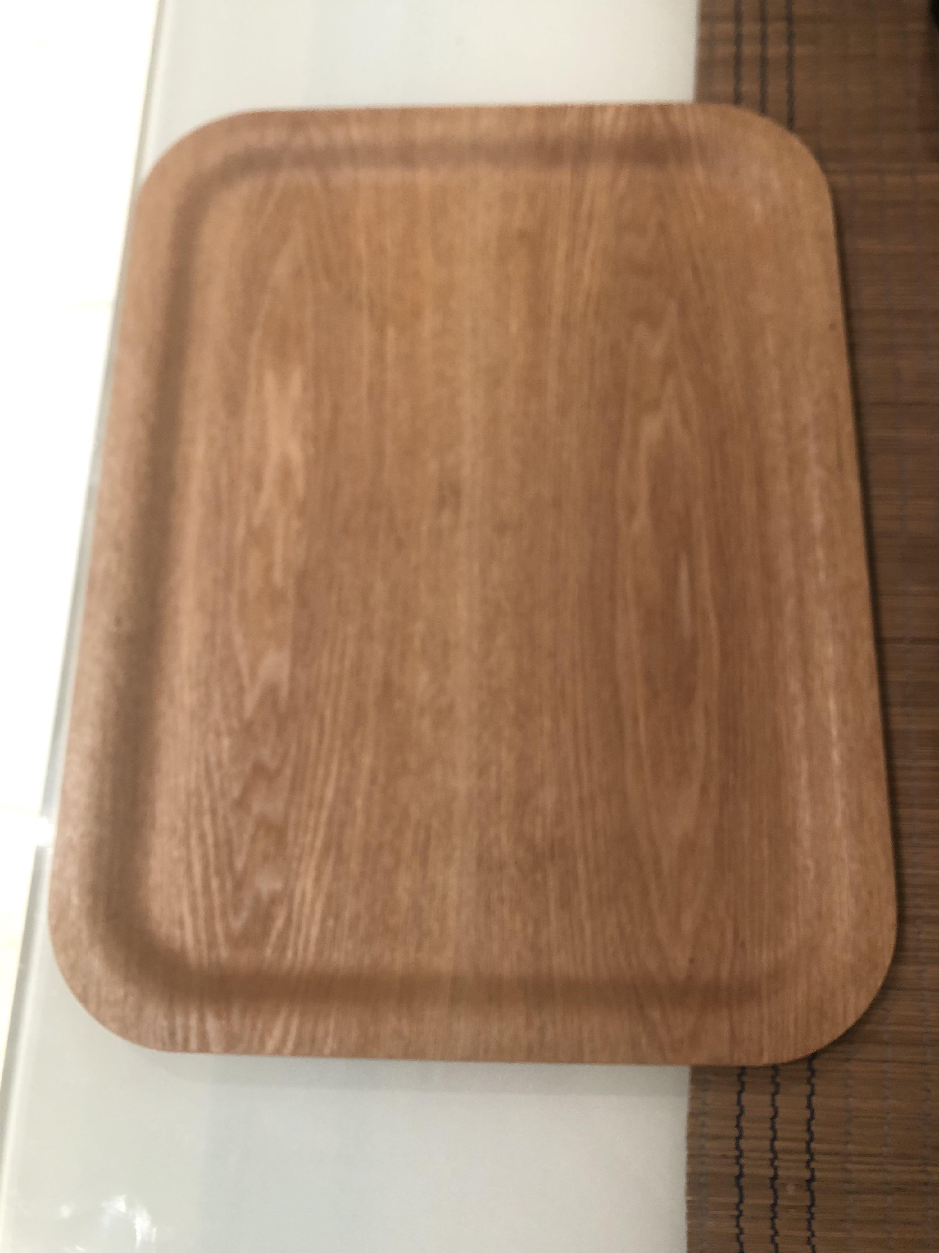 Muji Large Wood Trays (x 3), Furniture & Home Living, Kitchenware ...