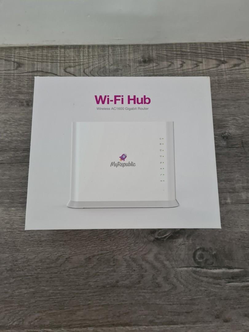 My Republic Wi-Fi Hub Wireless AC1600 Gigabit Router, Computers & Tech ...