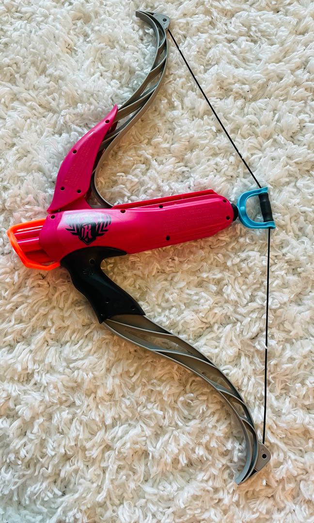 Nerf Bow, Hobbies & Toys, Toys & Games on Carousell